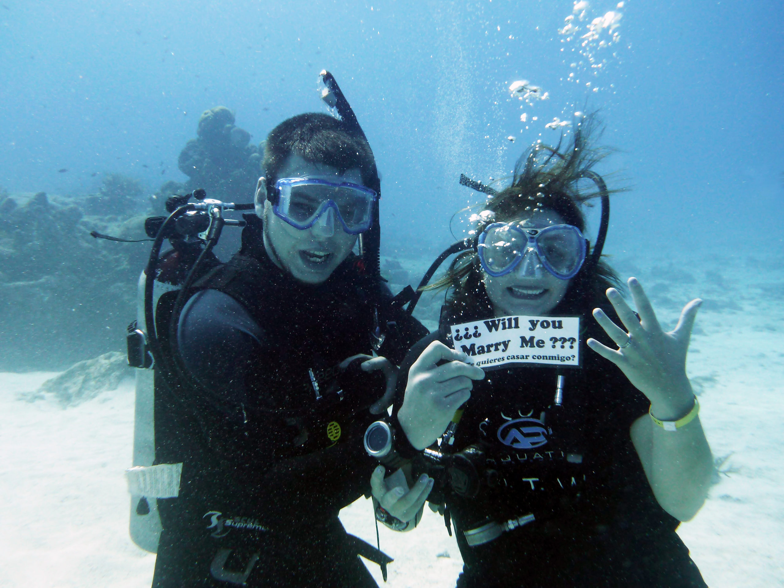 ria-scuba-diving | The Engagement Ring Bible
