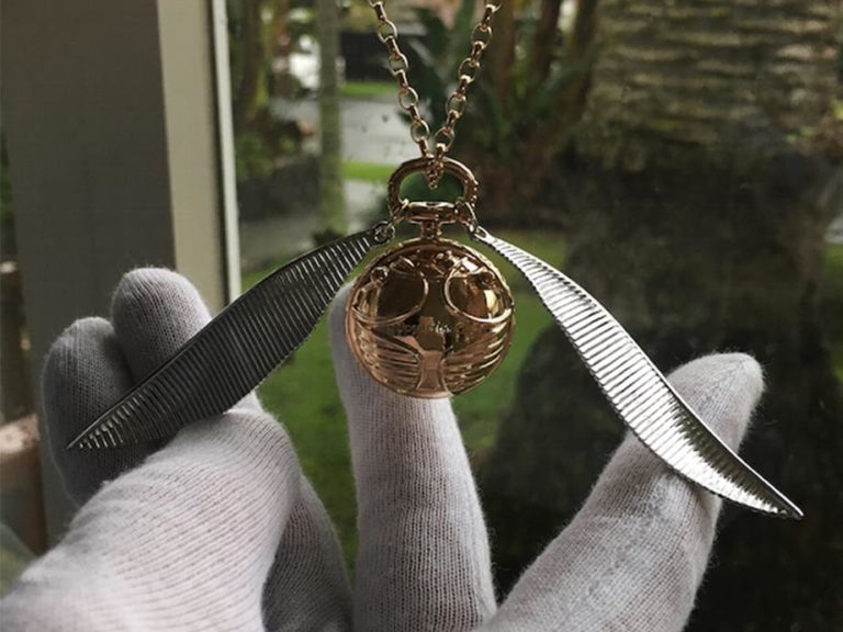 Golden Snitch Engagement Ring Box