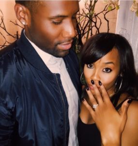 Italia Smith’s Oval Cut Diamond Ring