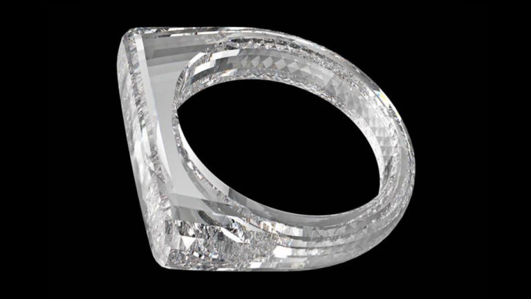 Apple's Jony Ive Designed A Ring Made Entirely Of Diamond
