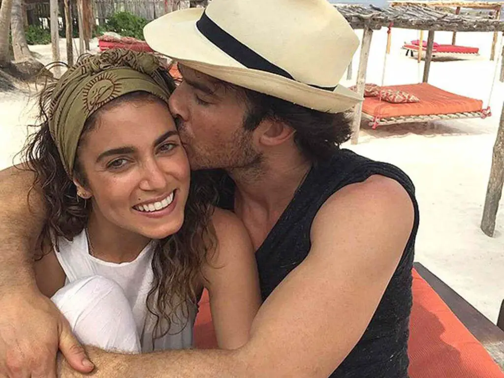 Nikki Reed’s Floral Halo Engagement Ring: A Love Story Crafted in Gold ...